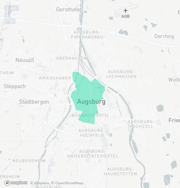 Umweltzone Augsburg (map & navigation) | DRIVE2.CITY