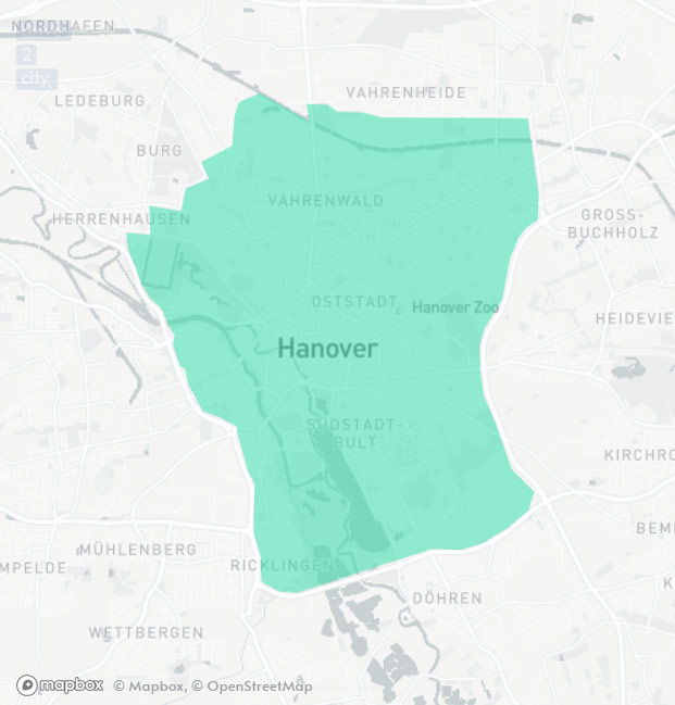 Umweltzone Hannover (map & navigation) | DRIVE2.CITY